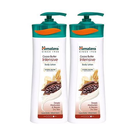 Buy Himalaya Intensive Cocoa Butter Moisturizing Body Lotion Duo Online