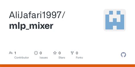 github alijafari1997 mlp mixer