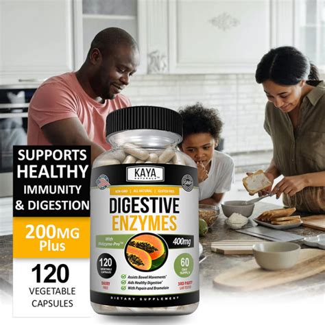 Digestive Enzyme Capsules Adult Digestive Enzyme Supplement Beneficial