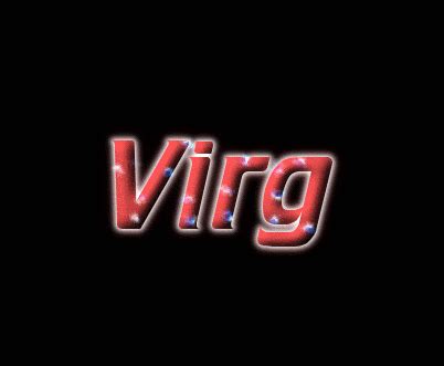 Virg Logo | Outil de conception de nom gratuit à partir de texte flamboyant