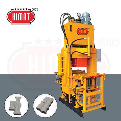 Interlocking Paver Machine P02 Himat Machine Tools In Morbi Gujarat
