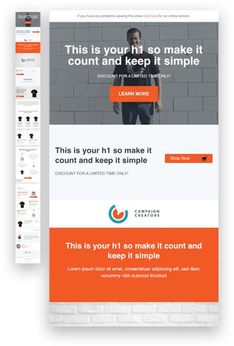 hubspot email template design