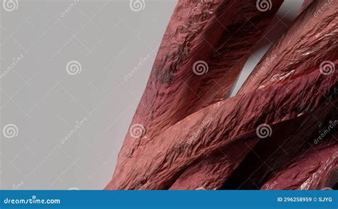 Organic Monster Tentacles Many Organic Pink 3d Rendering Image Abstract