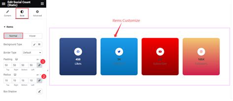 how to use the social count static widget by ultimate post kit