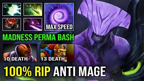 BRUTAL PERMA BASH 1st Item Madness Faceless Void 100 Counter AM Nonstop Godlike Dota 2 YouTube
