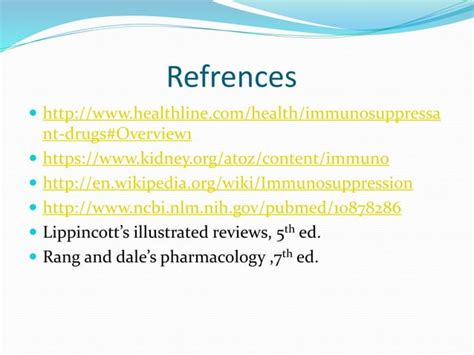 Immunosuppressants Pptx