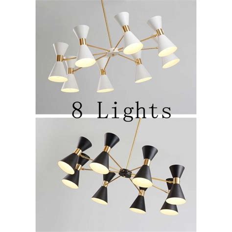 Luxury Creative Led Pendant Light Blackwhite Color Kung Nordic