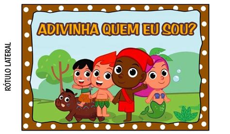 História na Lata Adivinha quem eu sou in 2024 Character Kids