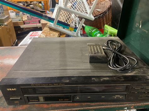 teac compact multi disk player