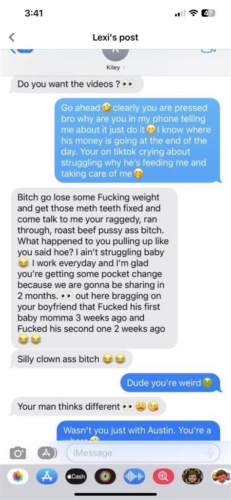 Part 1 Kiley Is 🤰🏼according To This These Are From Lexi Bagleys