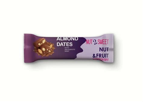 Glossy Snack Bars Label Mockup