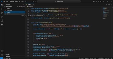 Dipeswar Pal On Linkedin Weather App Task 1 Cipherbyte Technologies