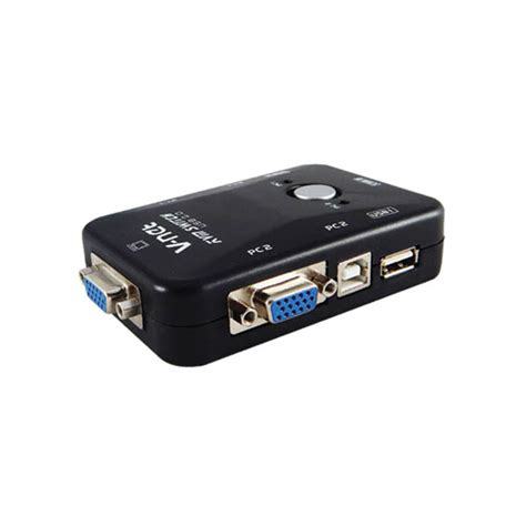 Manual Usb Kvm Switch 2port فروشگاه تخصصی تجهیزات شبکه