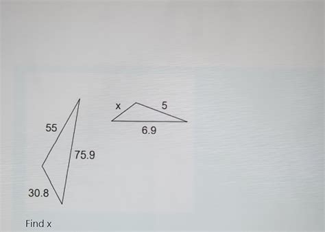 Solved Find X Chegg Com