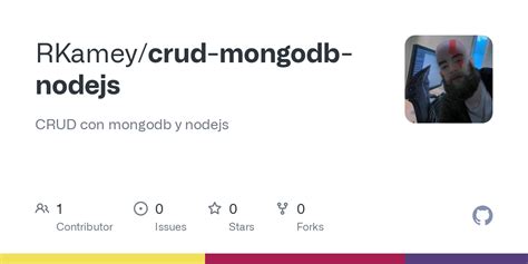 GitHub RKamey Crud Mongodb Nodejs CRUD Con Mongodb Y Nodejs