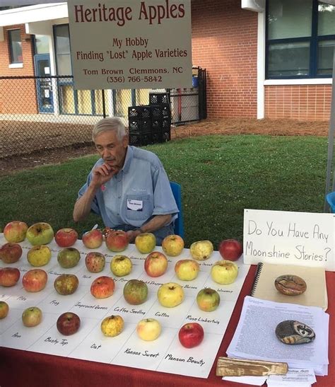 Nc Man Showing Off Impressive Variety Of Apples R Northcarolina