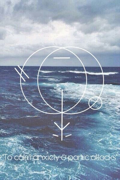 A Sigil For Calming Your Anxiety And Panic Attacks Tumbex