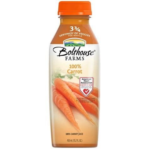 Bolthouse Farms 100 Carrot Vegetable Juice 152oz