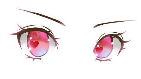 Anime Karakteri Gözler Pembe Aşk Ifade Anime Karakterleri Göz Figür