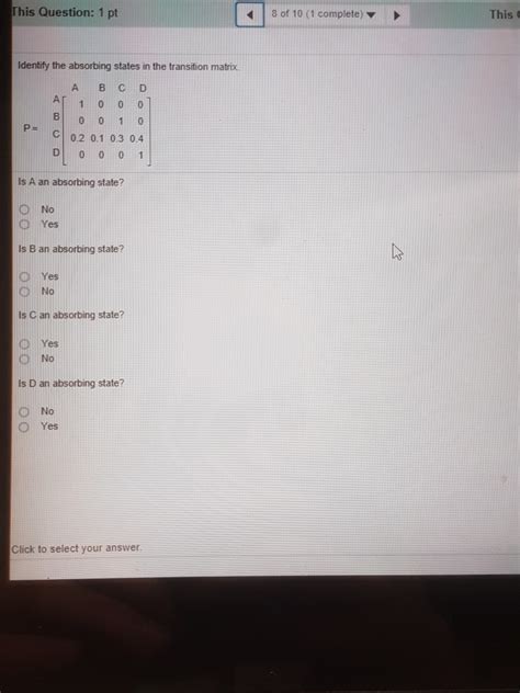 Solved This Question 1 Pt 8 Of 10 1 Complete This
