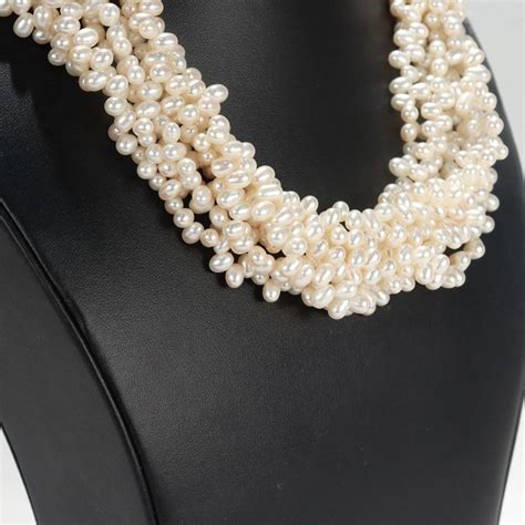 Signed Tiffany And Co Paloma Picasso 18k Gold And Cultured Pearl