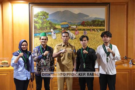 Pj Gubernur Suganda Siap Dukung Kegiatan HMI Tingkat Nasional Di Babel Babel Ekspos