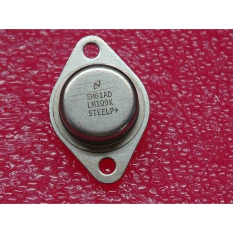 Lm 109 K Lm109k ~ 5 Volt Regulator ~ Boîtier To3