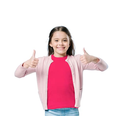 Girl Winter Round Neck Shocking Pink Orchid Pk