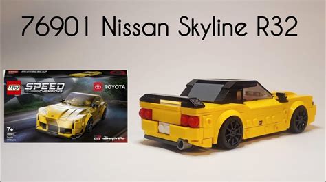 76901 Alternative Model Nissan Skyline R32 From Lego Как сделать