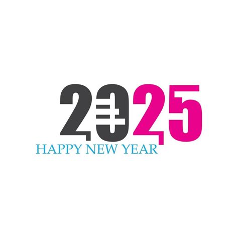 contento nuevo año 2025 texto diseño cubrir de negocio diario para