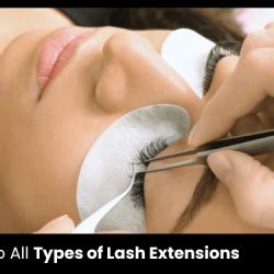 Your Guide To All Types Of Lash Extensions Belliata Com