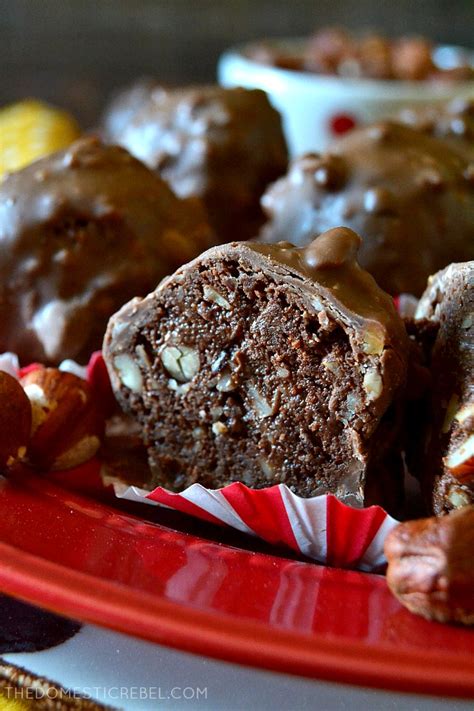 Easy Homemade Ferrero Rocher Truffles The Domestic Rebel