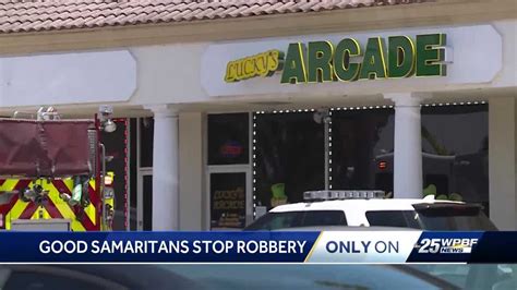 Good Samaritans Stop Robbery At Arcade