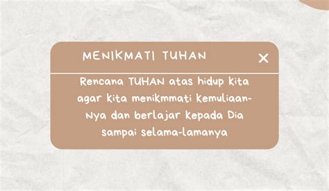 Renungan Khotbah Ibadah Rumah Tangga Agung Raditia W