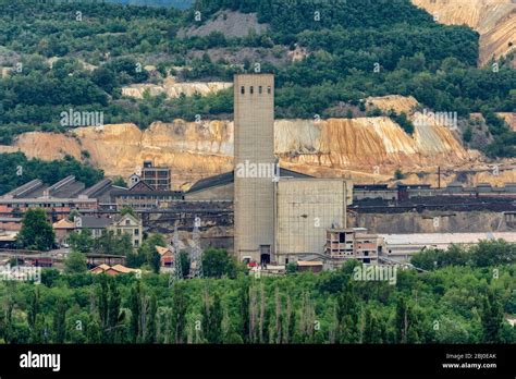 Bor Serbia July 13 2019 Copper Mine And Smelting Complex Of Zijin Bor Copper In Bor
