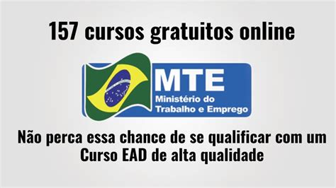 Ministério Do Trabalho E Emprego Mte E Microsoft Abrem Mais De 157