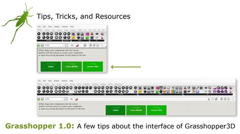 A The Interface Of Grasshopper 1 Youtube