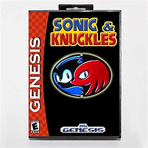 Buy Aditi Sonic And Knuckles Game Cartridge 16 Bit MD Game Card With