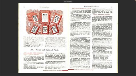 Lesson 164 Powers And Duties Of Priests Bishop Louis Morrow My Catholic Faith 1962 Ed