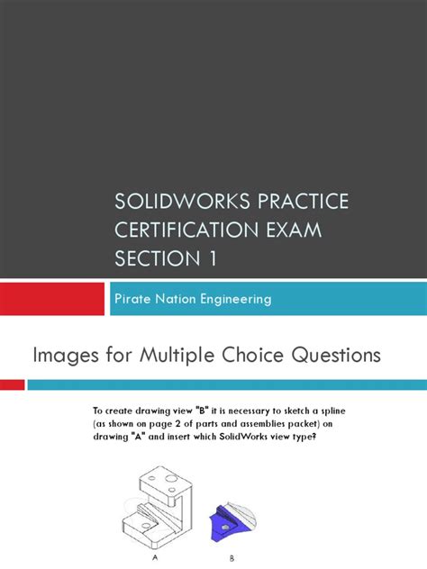 Solidworks Practice Test Part 1 Pdf