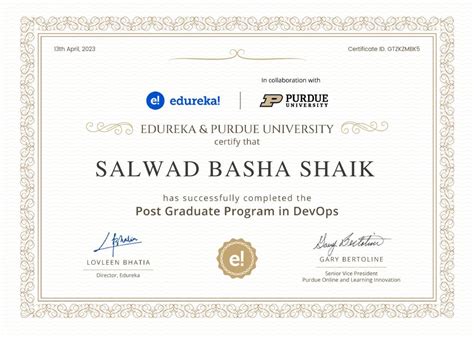 Salwad Basha Shaik On Linkedin Check Out Salwads Certificate On Post