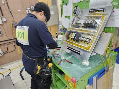 최고 기술 경연광주시 기능경기대회 개막 노컷뉴스