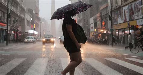 Alerta Meteorológica Nivel Naranja Por Tormentas Severas En Buenos
