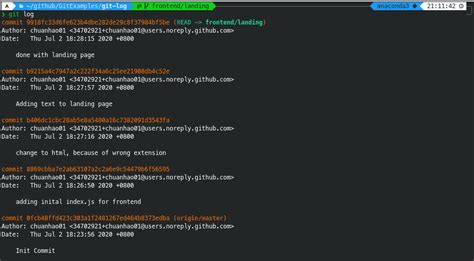 Git Log