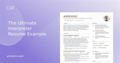 6 Interpreter Resume Examples Guide For 2023
