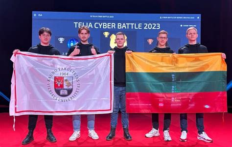 Vu Kauno Fakulteto Atstovai Po Ctf Varžybų Estijoje Lietuvoje Trūksta