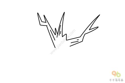干枯的树简笔画图片 大树简笔画