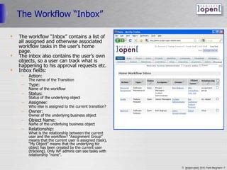 Po Workflow Tutorial 1 Overview 100603 PPT