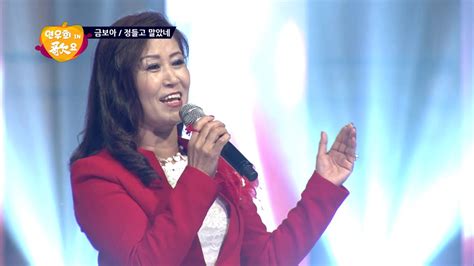 가수 금보아 정들고 말았네 181103연우회인가요 포천편 1부 Youtube
