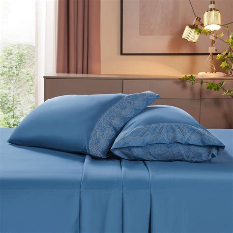 Eivfi Queen Size Sheet Set Deep Pocket Stretchy Flannel